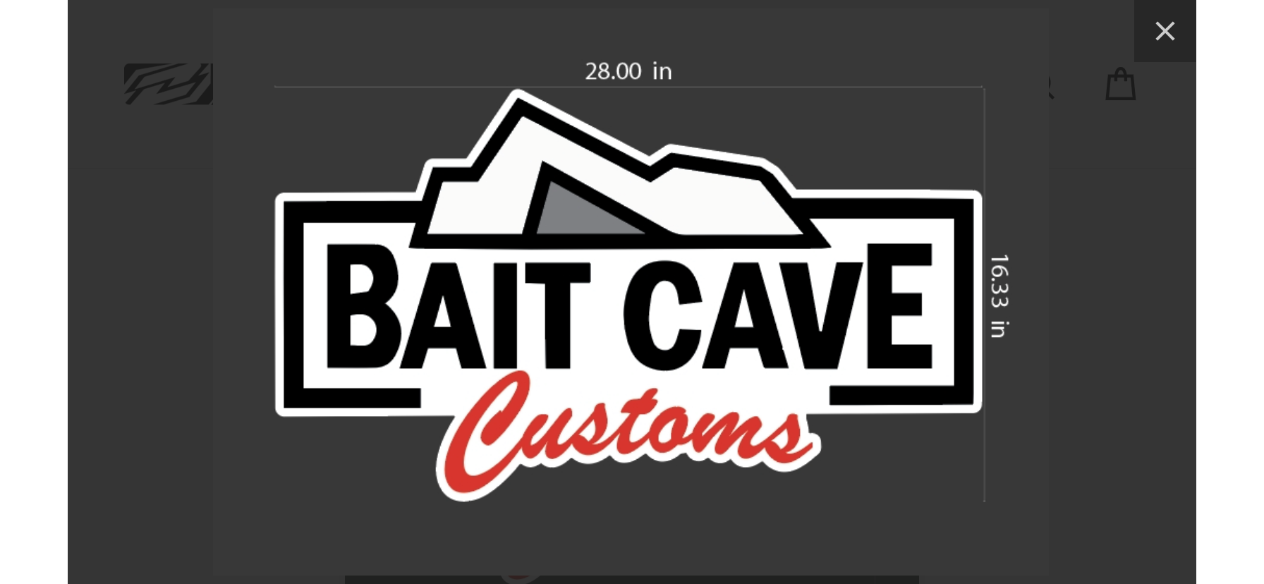 Carpet Decal – Bait Cave Customs